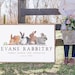 Bunny Logo Rabbit Logo Farm Logo Watercolor Logo Rustic - Etsy
