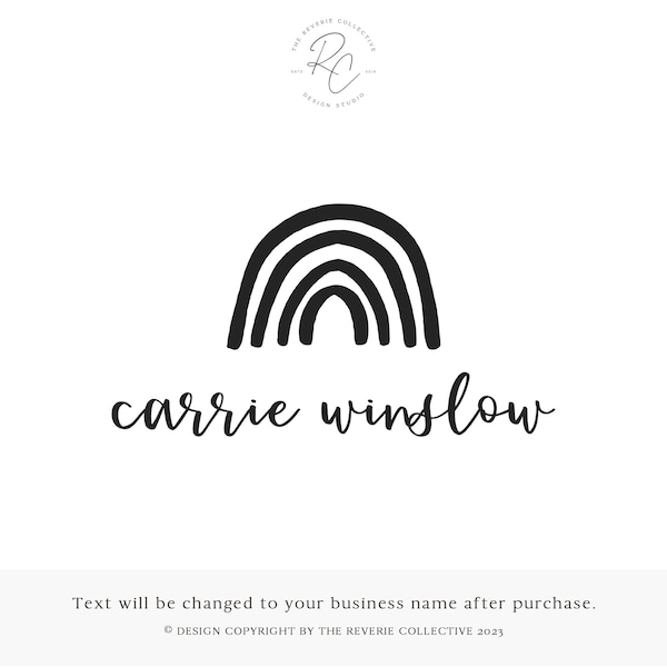 Rainbow Coach Logo - Etsy