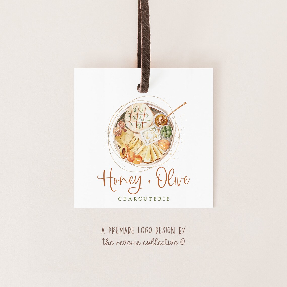 Charcuterie Logo Cheese Board Logo Honey Logo Brie Logo - Etsy
