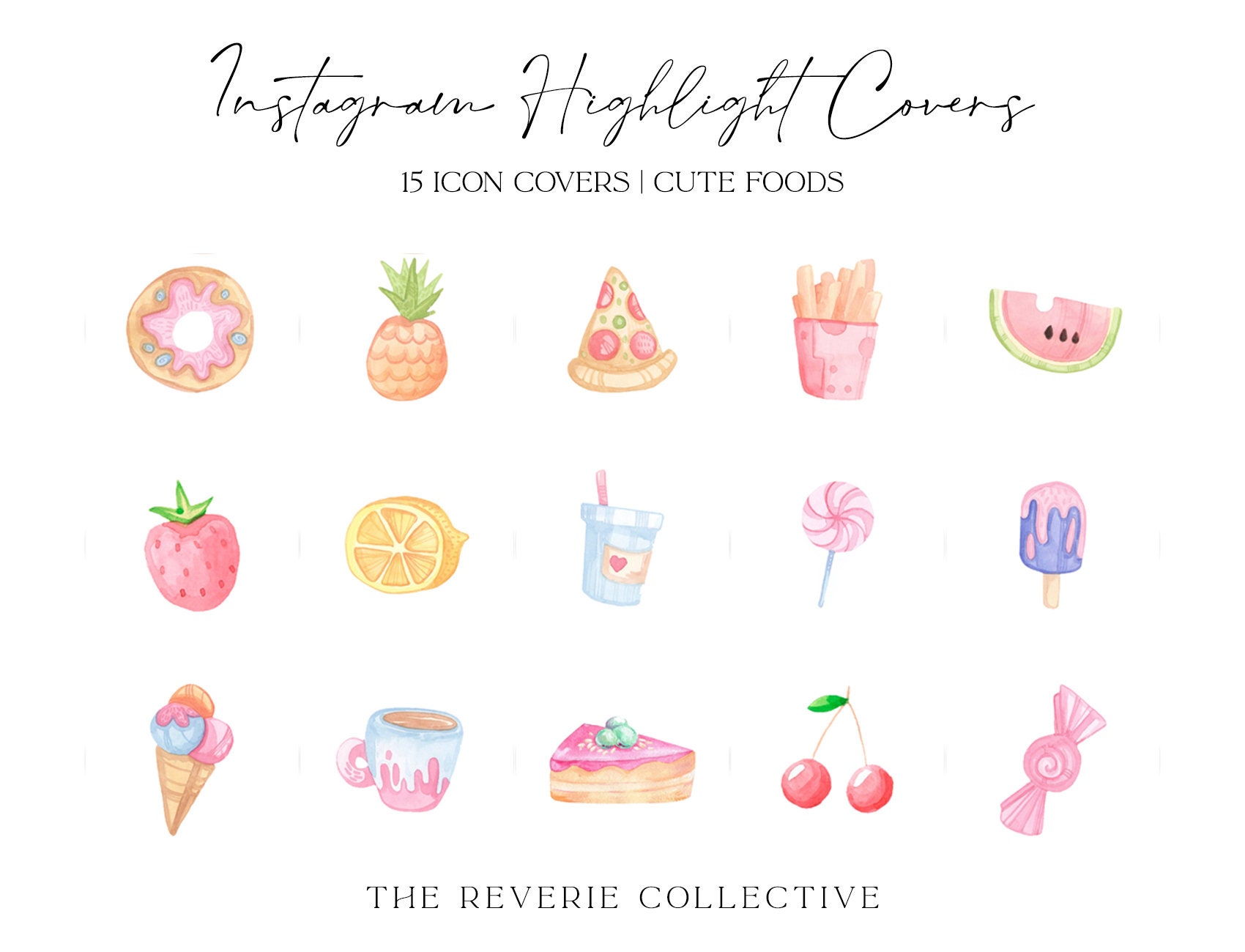 Tổng hợp cute icons for instagram highlights đẹp mắt và trang nhã
