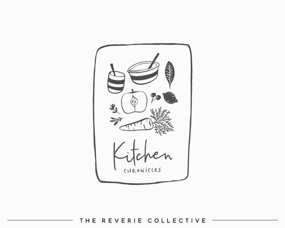 Kitchen Logo Rustic Logo Cooking Logo Farm Logo Farmhouse | Etsy