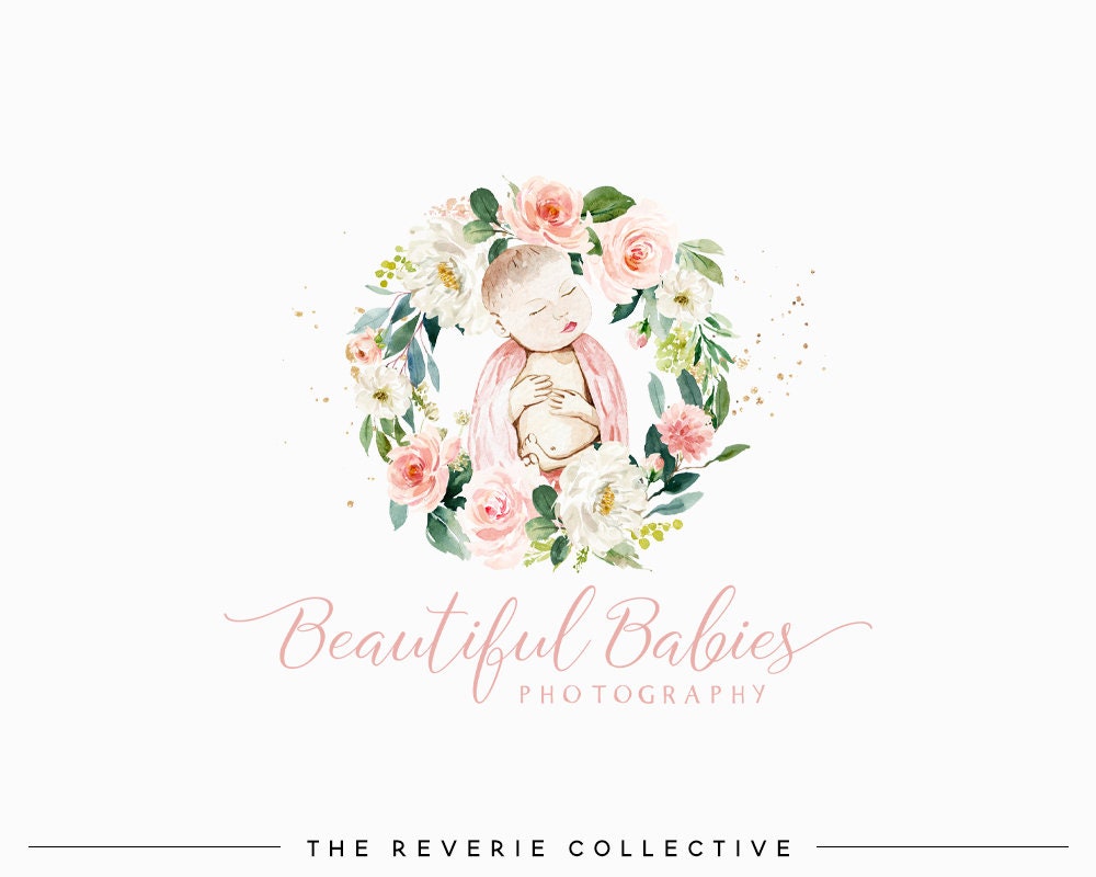 Stationery Paper midwife logo gift logo doula logo maternity logo ...