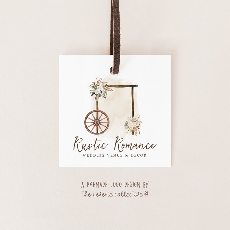 Wedding Arch Logo Country Logo Western Logo Farmhouse Logo - Etsy