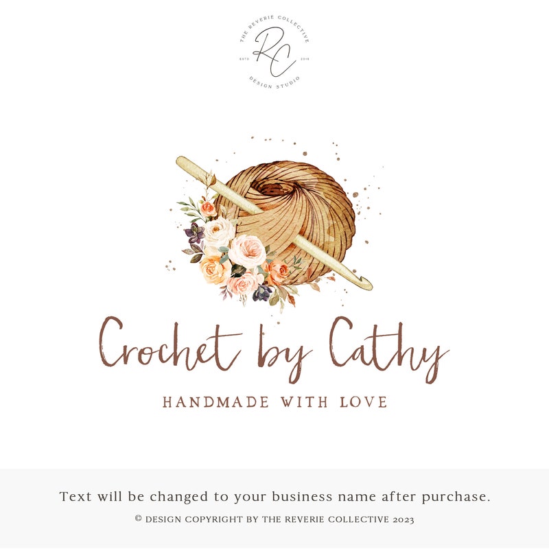 Yarn Logo Design - Etsy