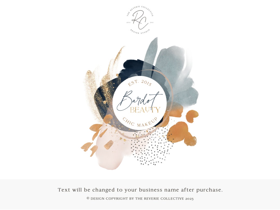 Boho Logo, Abstract Logo, Retro Logo, Vintage Logo, Messy Logo ...