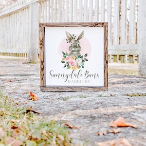 Bunny Logo, Rabbit Logo, Rabbitry Logo, Pet Logo, Animal Rescue Logo ...