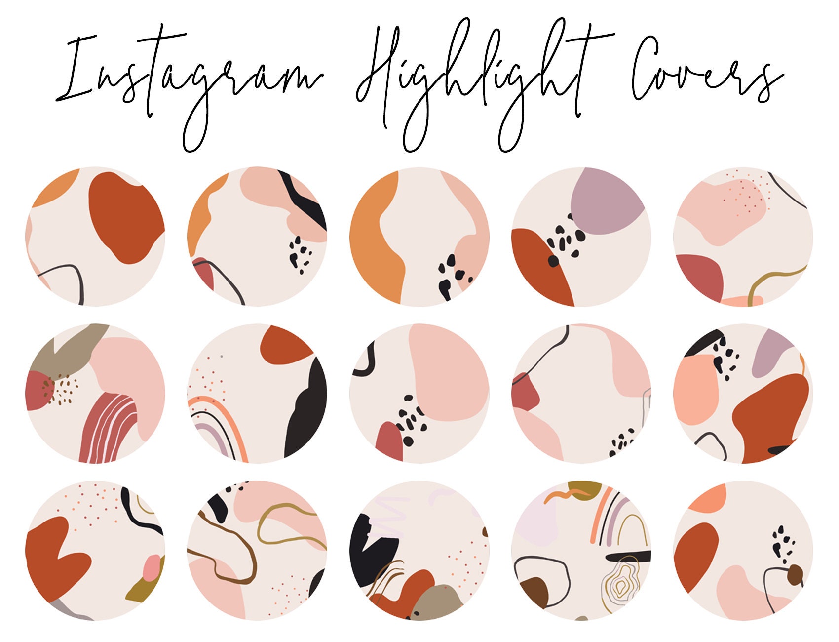 Instagram Highlight Covers iPhone Widgets Icons iOS 14 App Icons ...