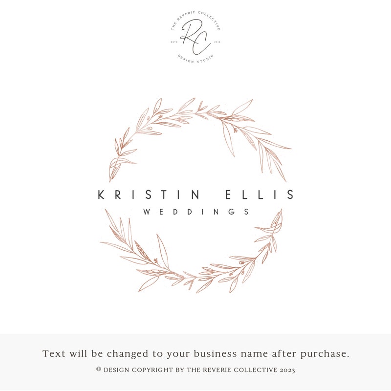 Wreath Logo - Etsy