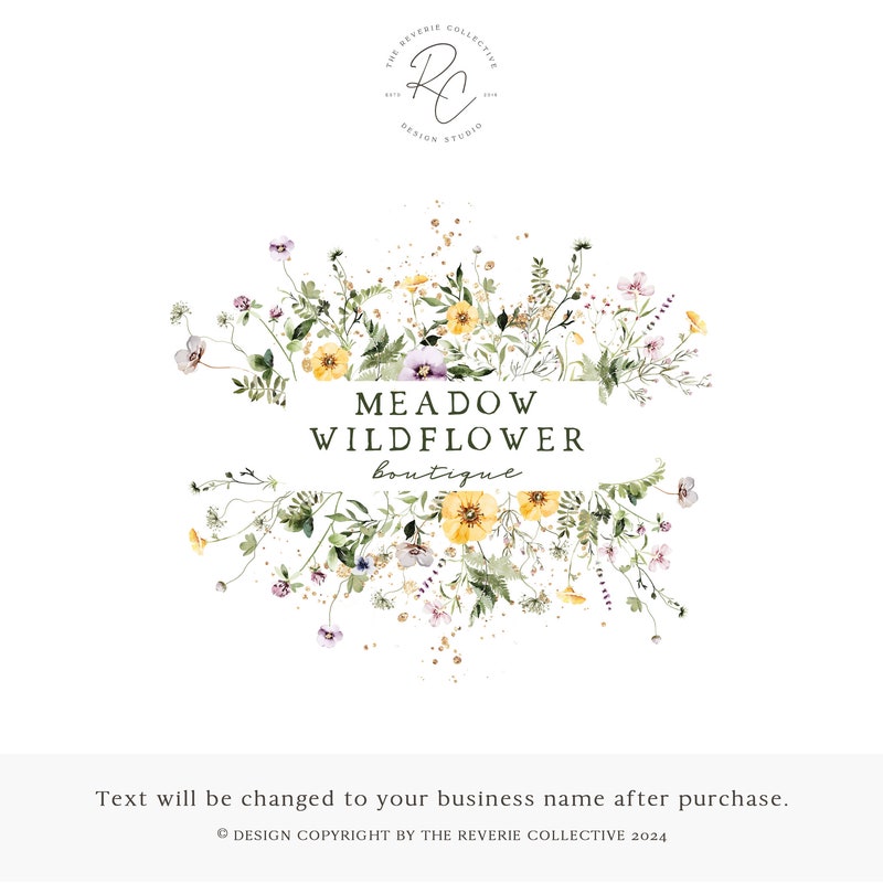 Flower Farm Logo - Etsy