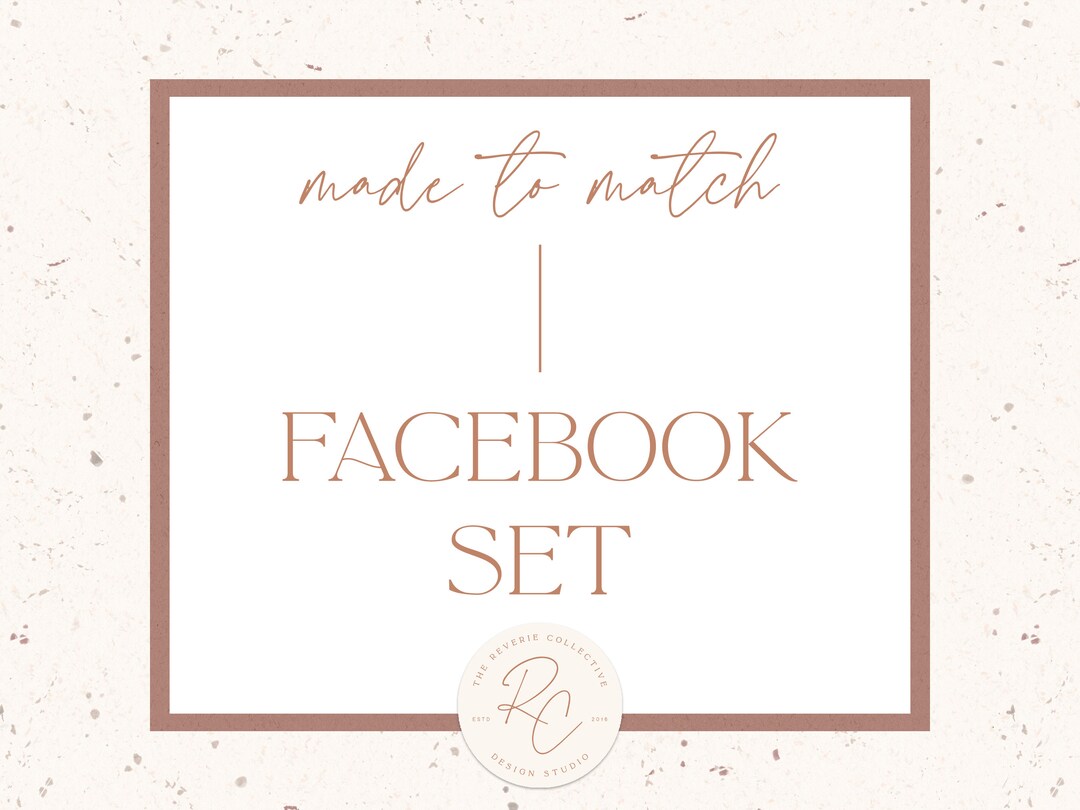 Matching Facebook Set - A La Carte Option - Facebook Banner, Facebook ...