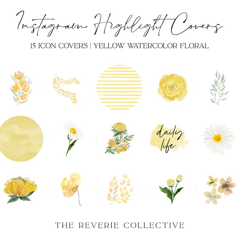 Yellow Instagram - Etsy