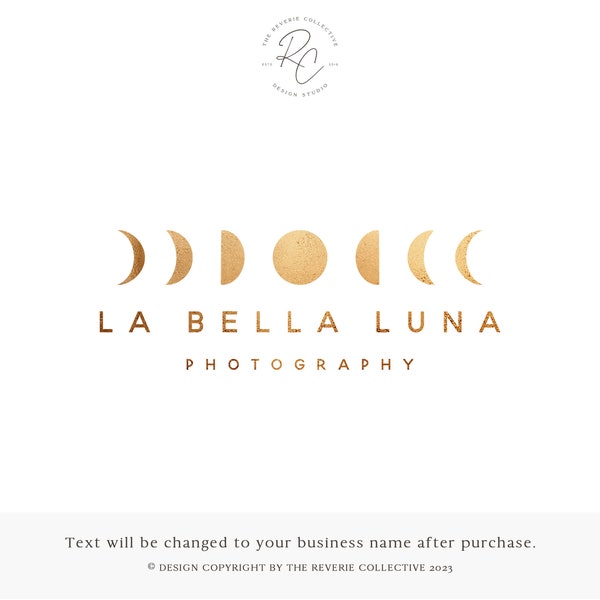Moon Phase Logo - Etsy UK
