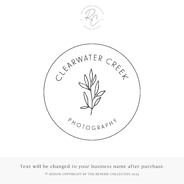 Rustic Circle Stamp - Etsy