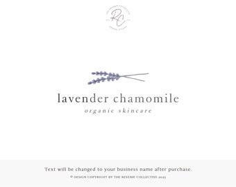 Premade Logo, Watermark, Business Rustic Gift Logo, Vintage Hexagon ...
