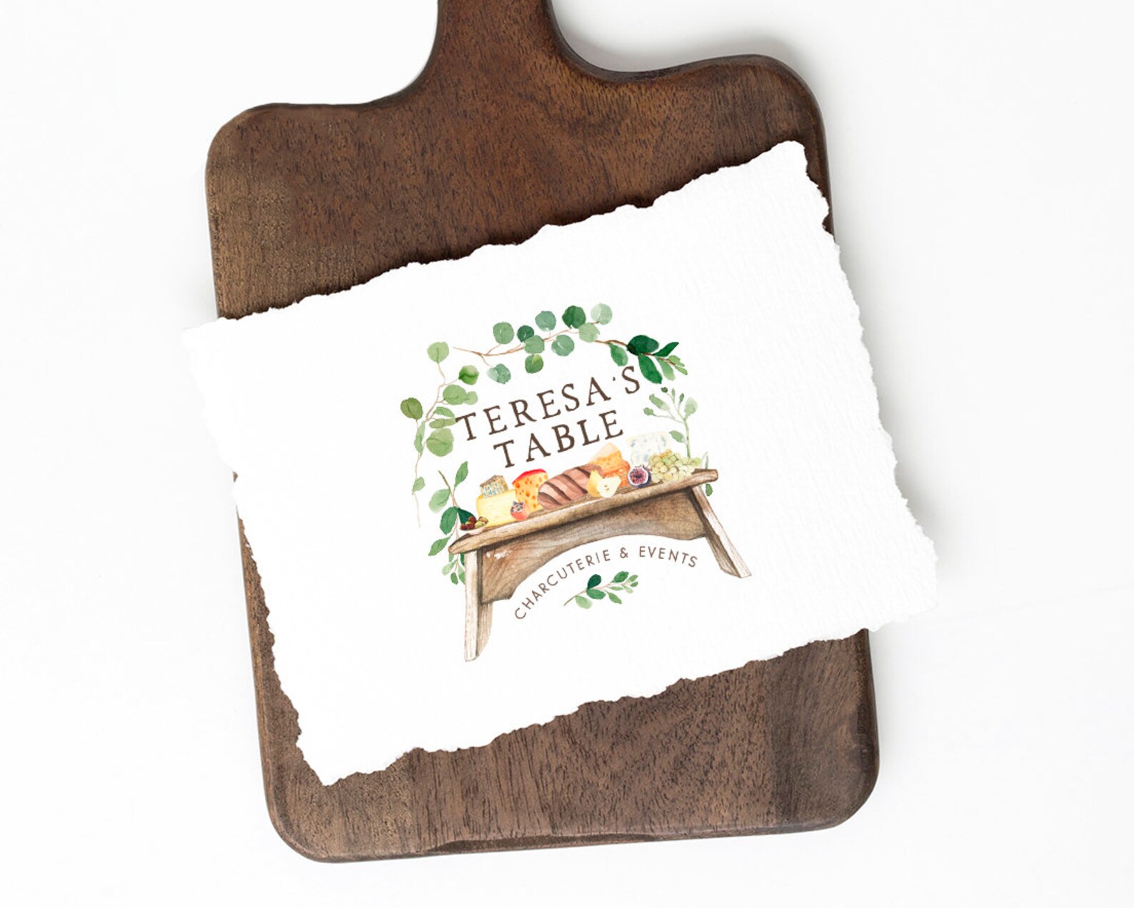 Charcuterie Logo Cheese Board Logo Table Logo Farmhouse - Etsy