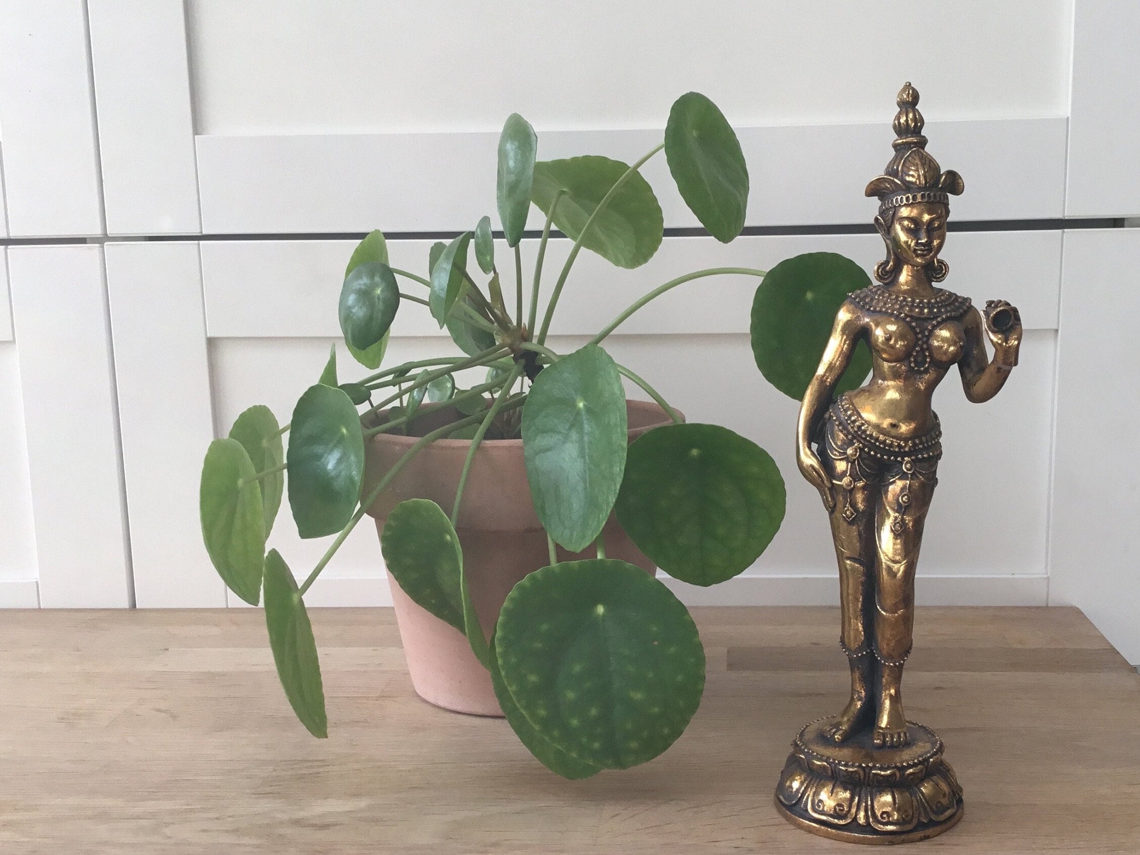 Golden Sculpture Maya Devi, the Mother of Buddha, Mahamaya Tara ...