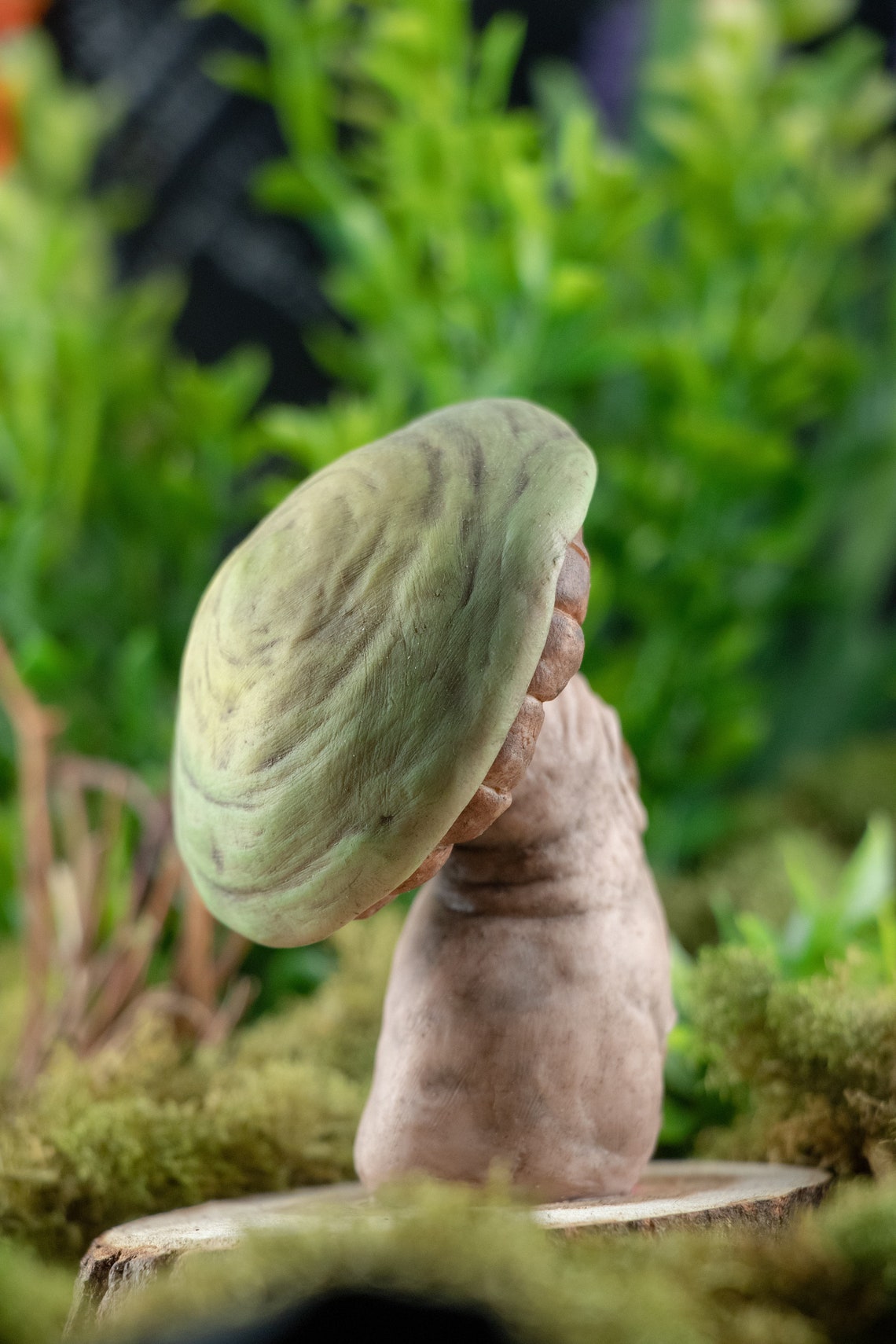 Infected Mushroom Art Polymer Clay Sculpture | Etsy