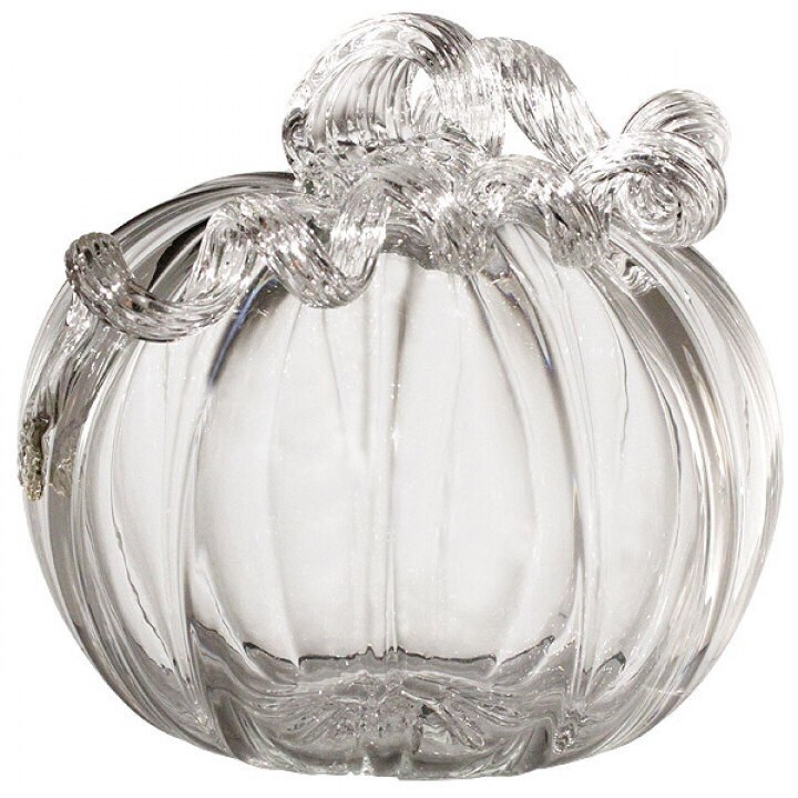 Large Crystal Clear Glass Pumpkin-handmade by G Brian - Etsy
