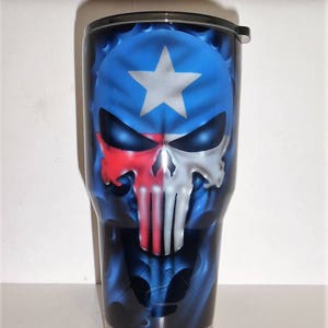 Texas Flag Yeti, Texas Flag, Texas Ozark, Texas Skull Yeti, Texas Flag ...