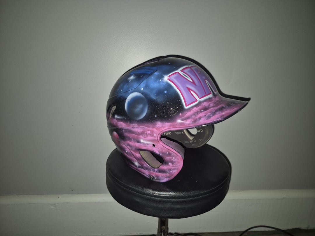 Custom Painted Baseball Helmet, Softball Helmet, Personalized Batting ...