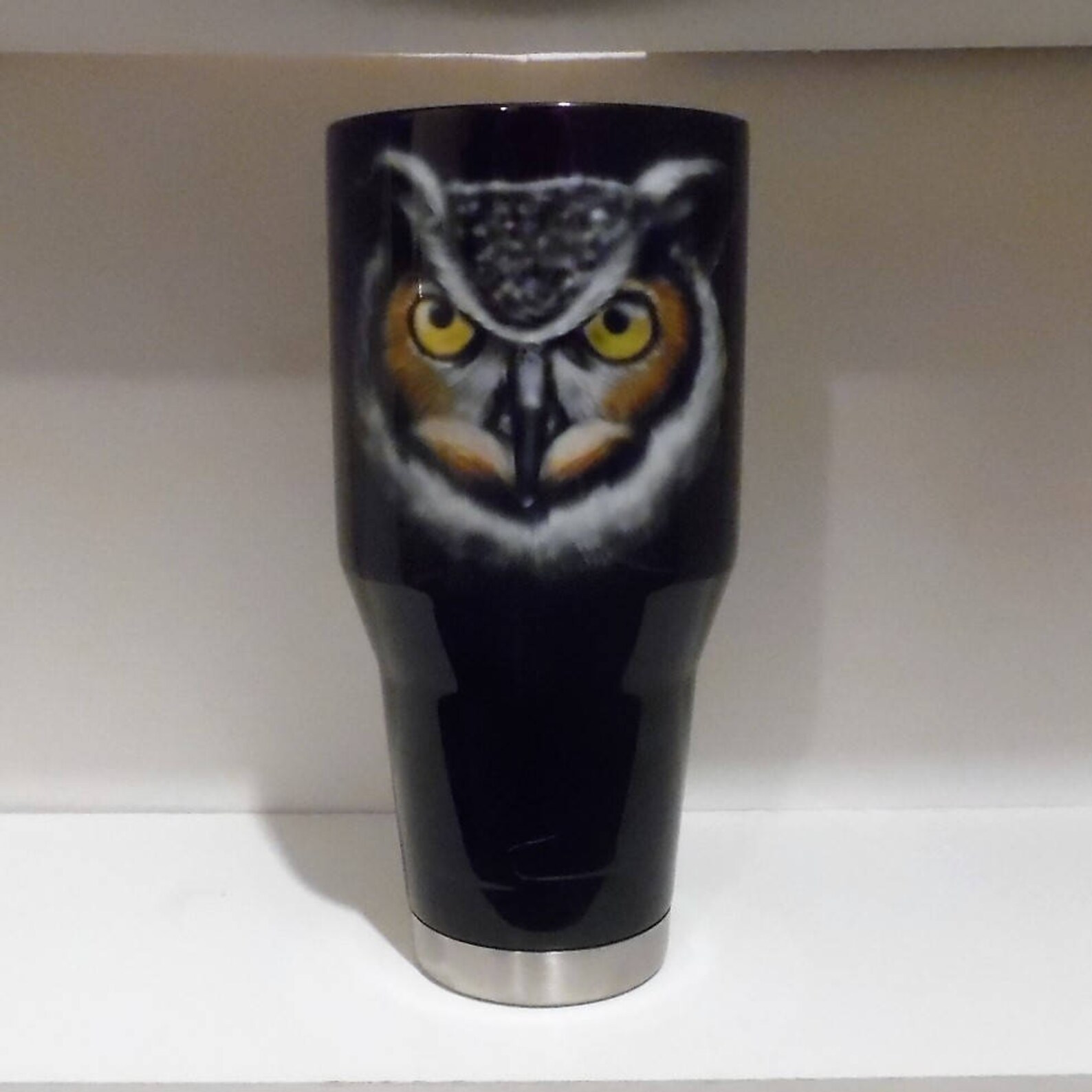 Owl Yeti Owl Tumbler Owl Mug Owl Art Owl Ozark Tumbler Etsy