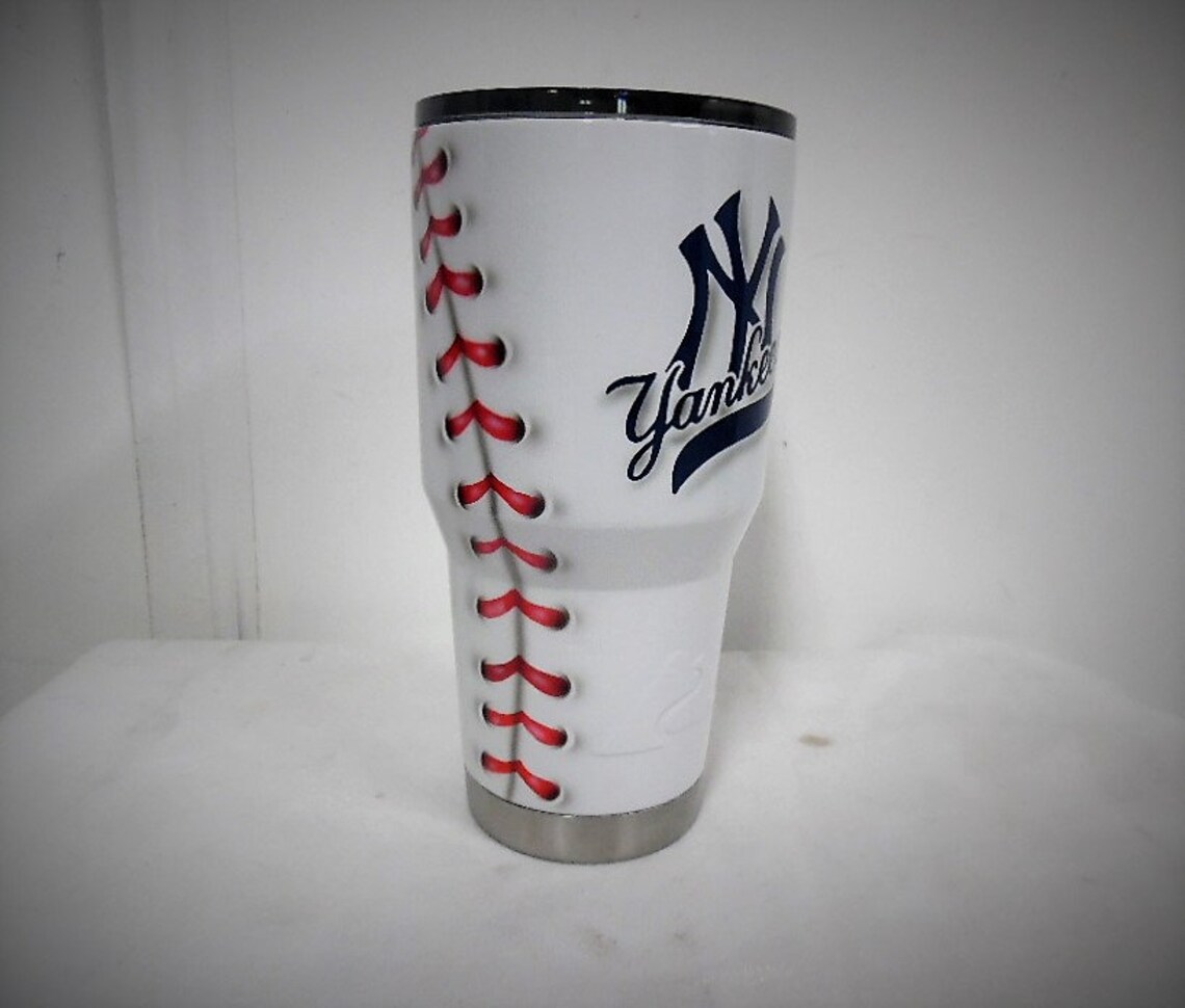 NY Yeti Baseball Yeti Baseball Fan Gifts Baseball Mug | Etsy