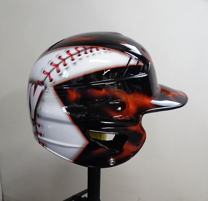 Airbrushed Batting Helmets Personalized Batting Helmets - Etsy