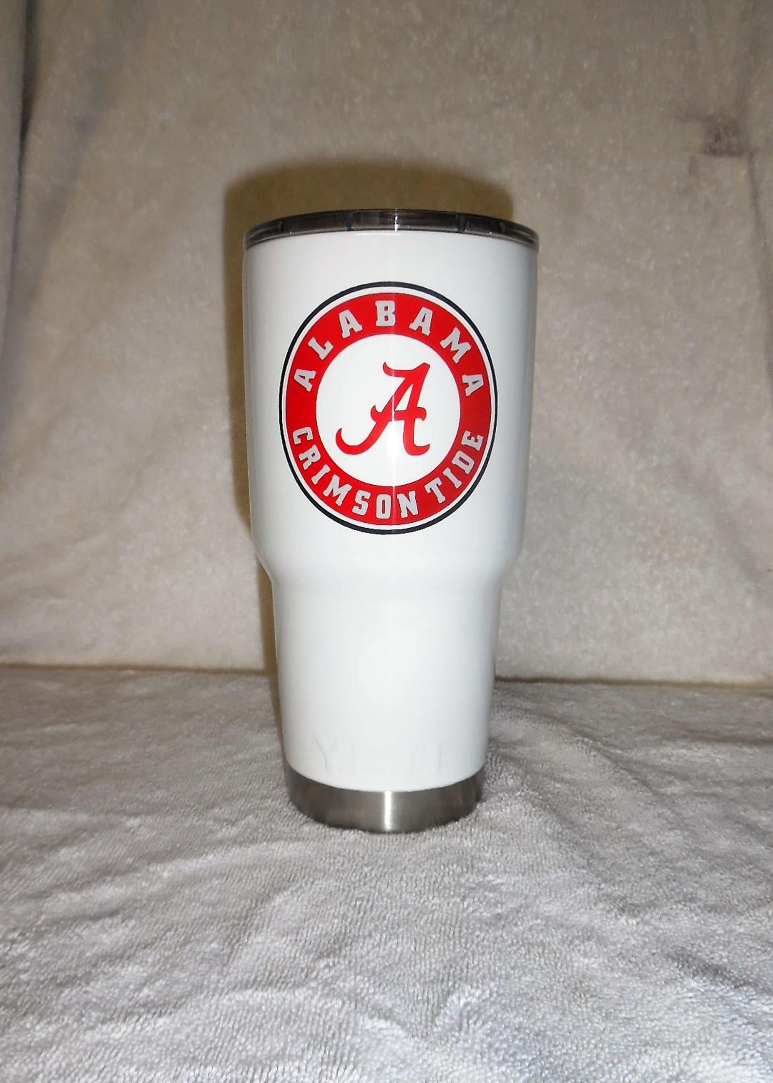 Alabama Football Yeti Alabama Gift 30oz Tumbler Alabama | Etsy