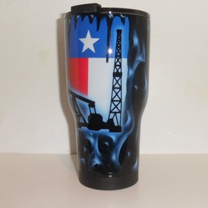 Texas Flag Oilfield Yeti, Texas Flag Oilfield Rtic, Texas Oilfield ...