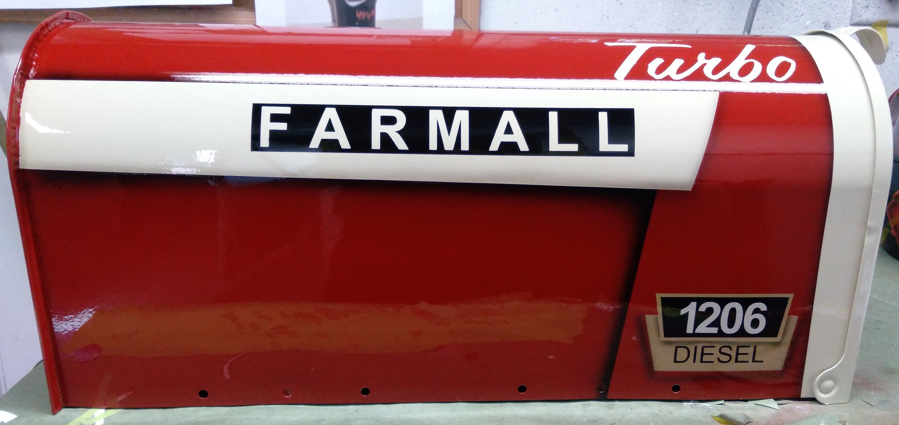 Tractor Mailbox - Etsy