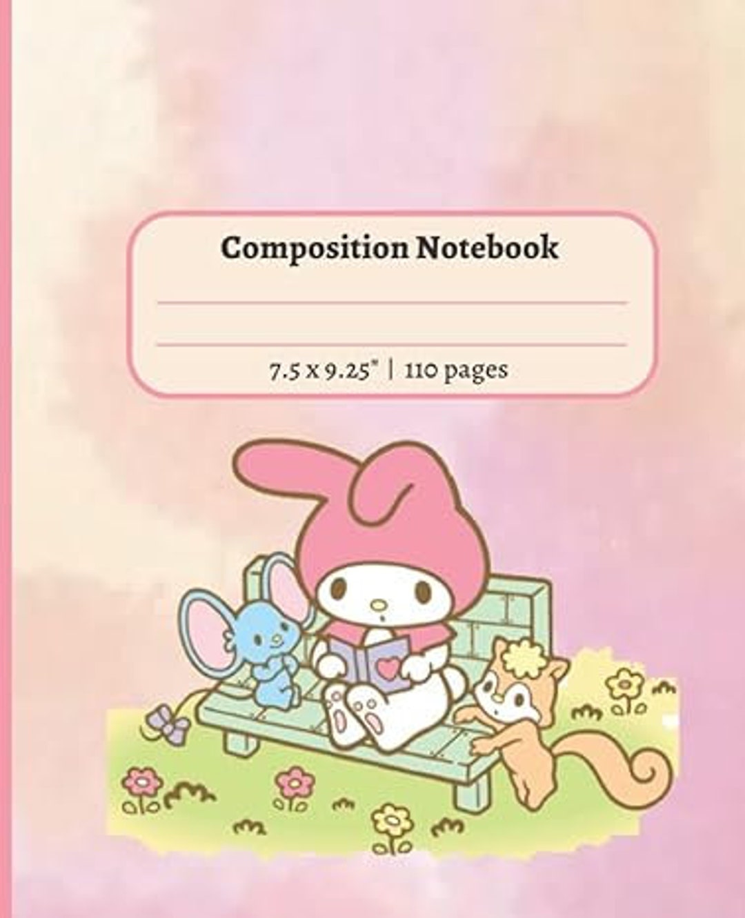 Composition Notebook: Cute My Melody Journal Notebook - Etsy