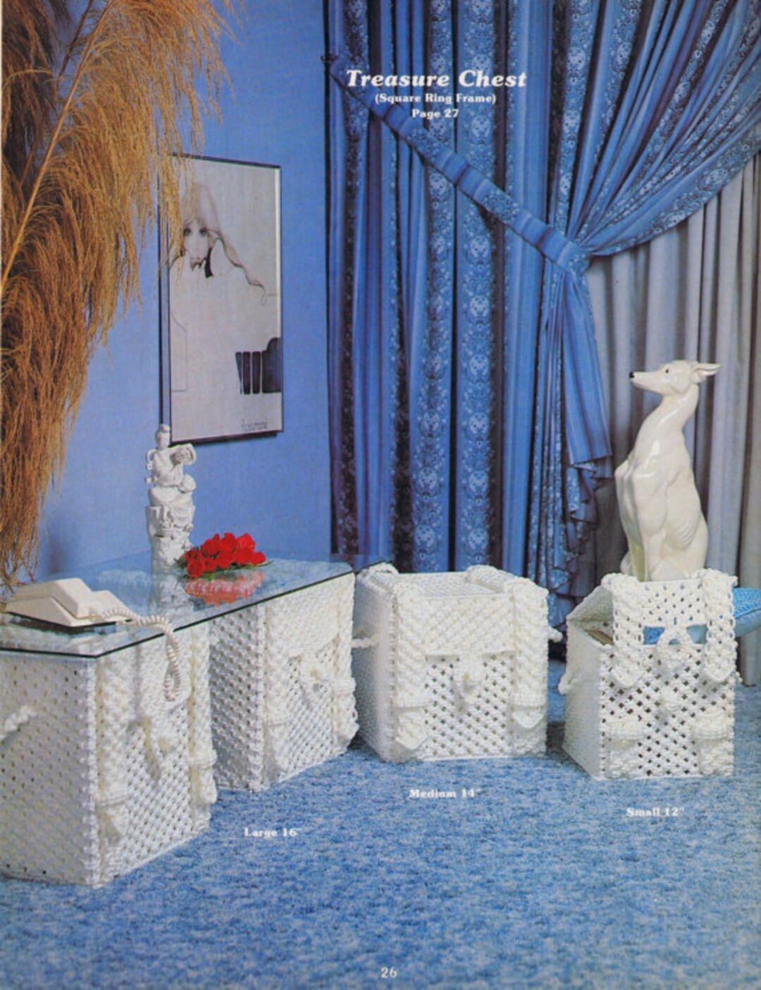 Macrame Treasure Chest Macrame Box Pattern Pdf.digital Download ...