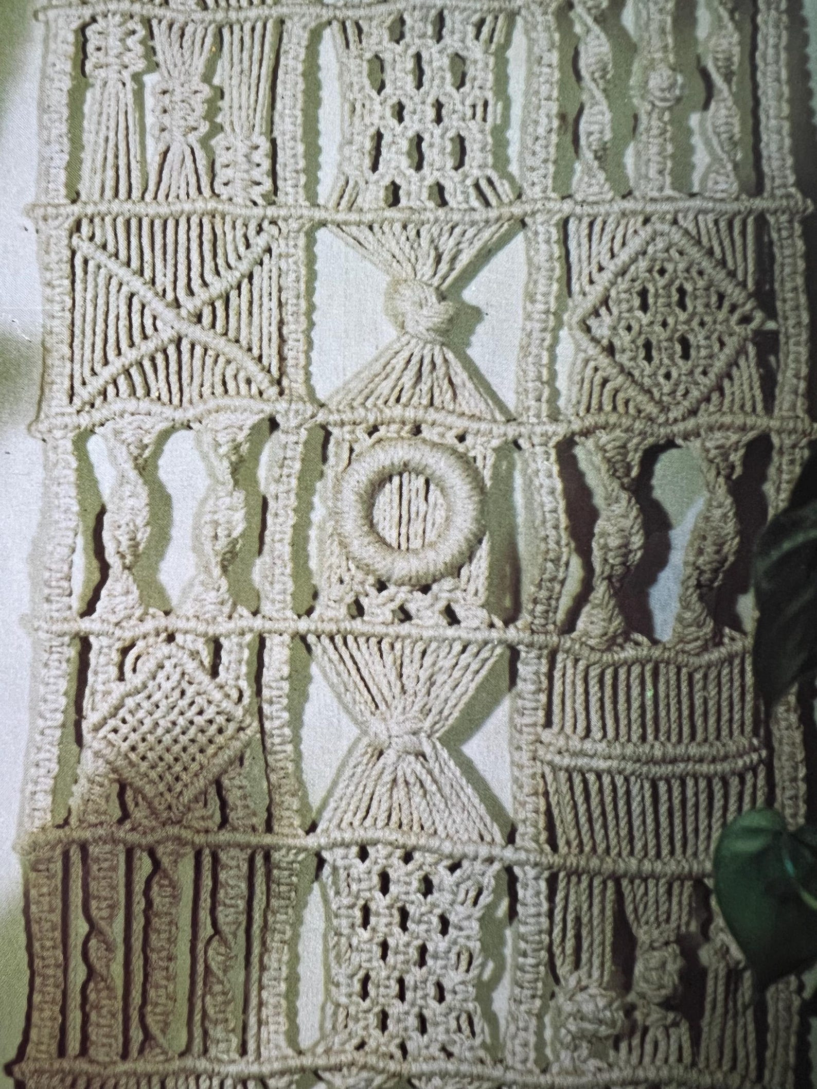 Macrame Wall Hanging PDF Pattern - Etsy