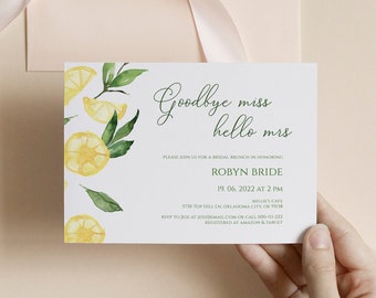 Goodbye Miss Hello Mrs | Etsy