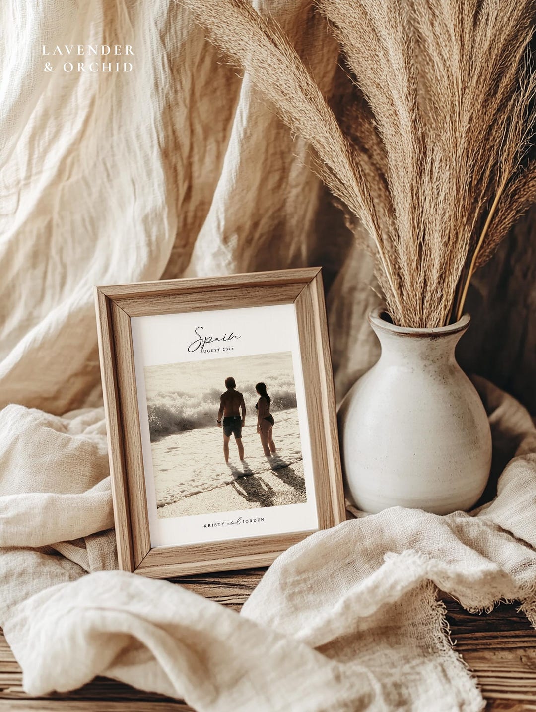 ZARA Printable Photo Wedding Table Numbers Template, Destination Table ...