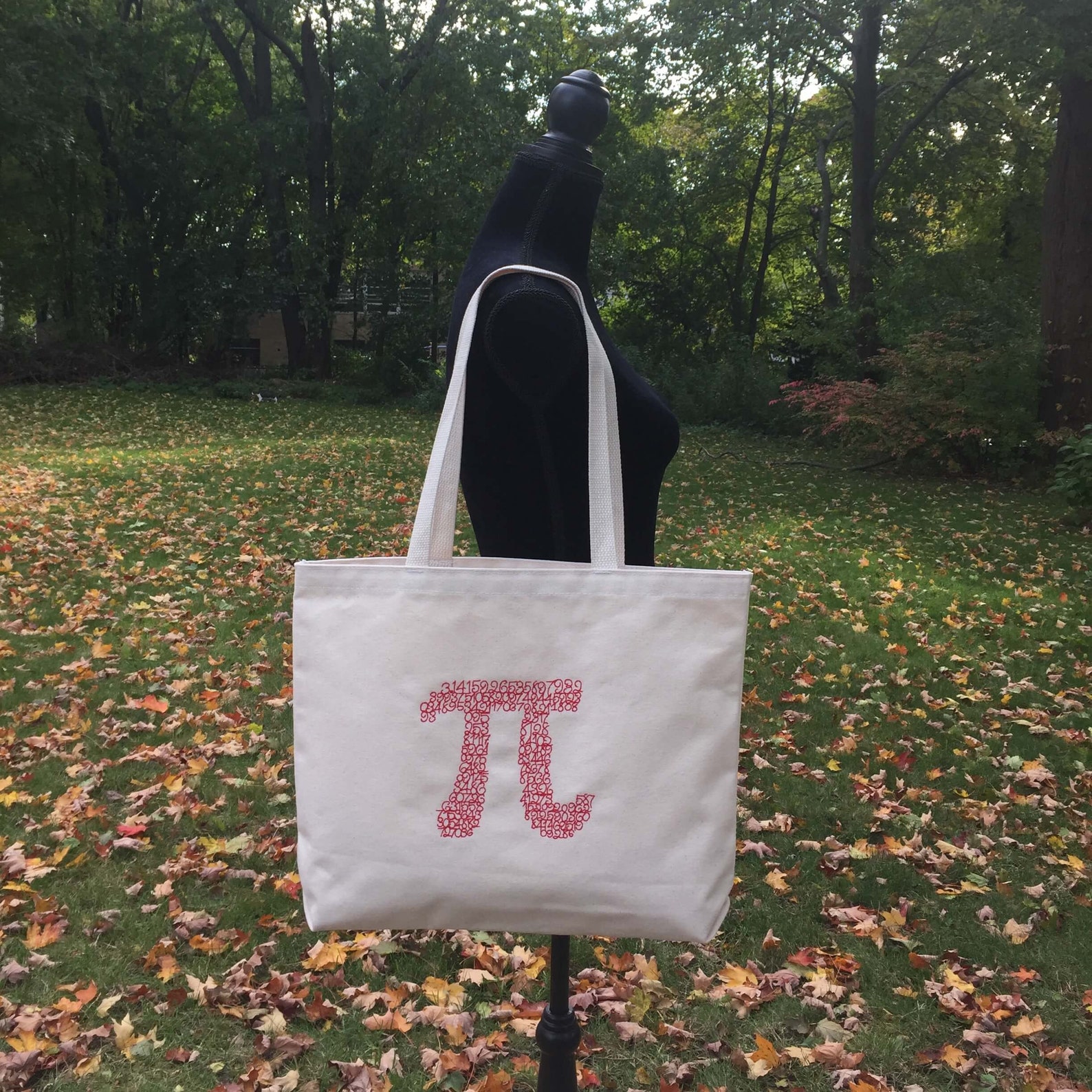 Pi Symbol Tote Bag, Math Teacher Gift, Math Gift, Pi Day - Etsy