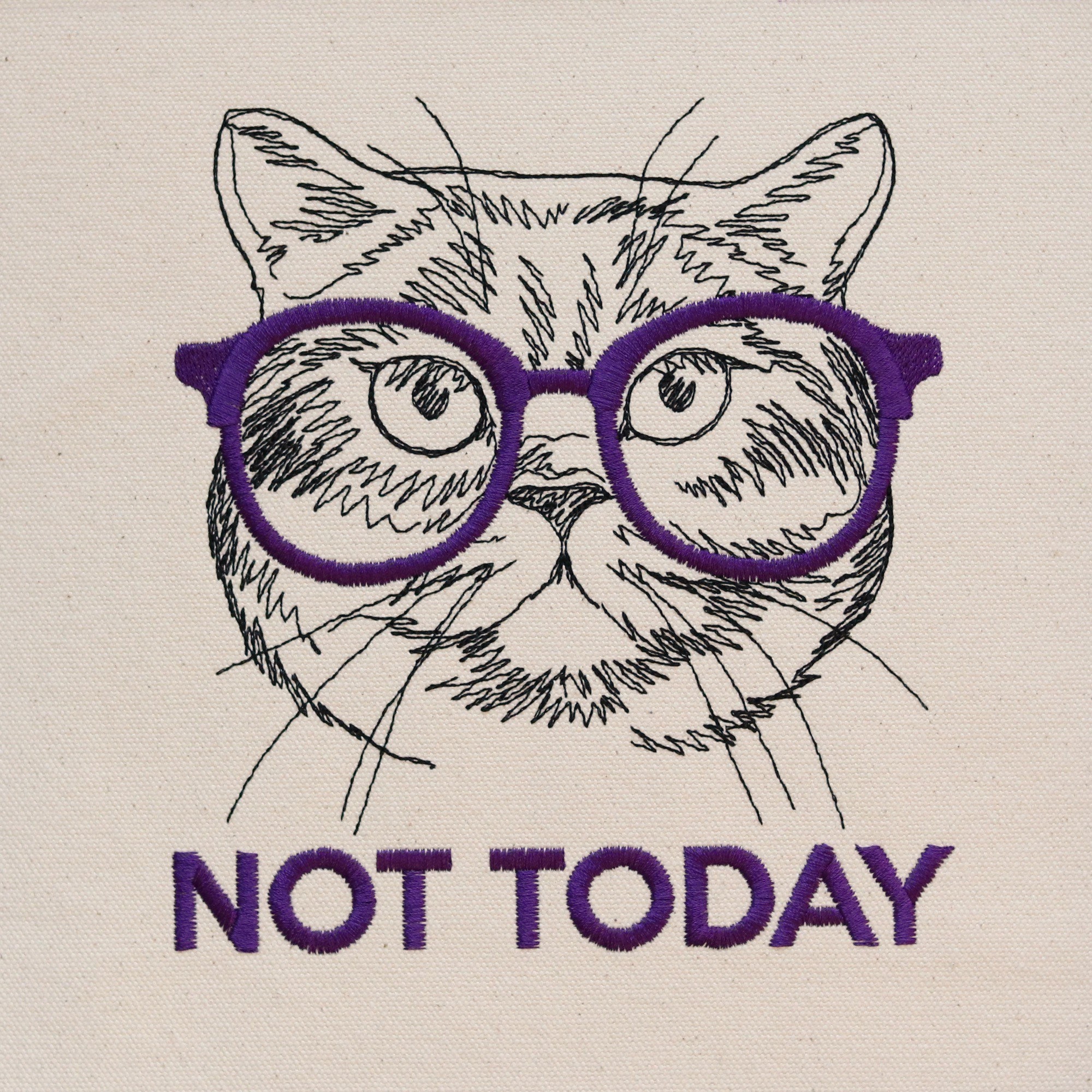 Not Today Cat Tote Bag Cat Gift for Cat Lovers Cat Gift - Etsy.de