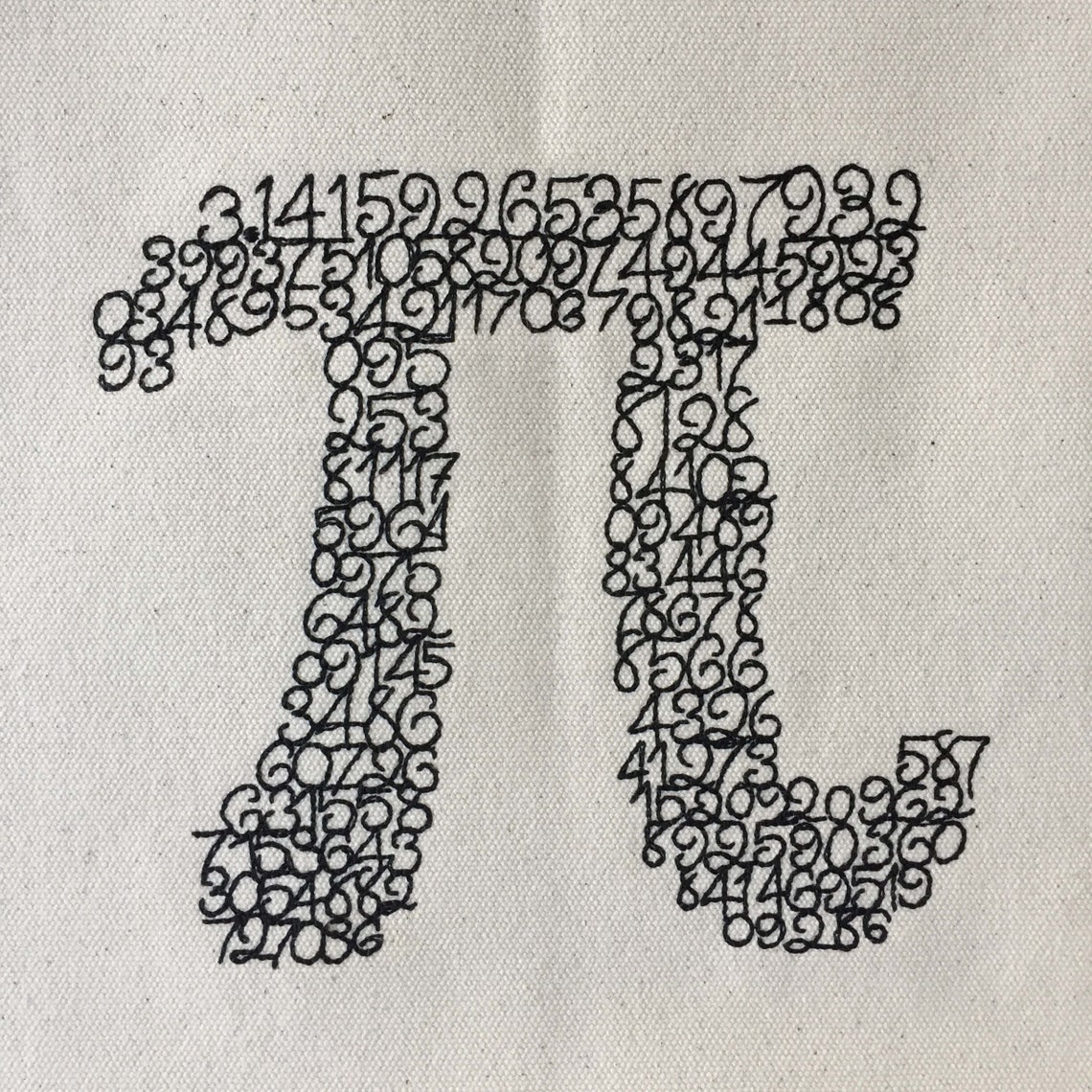 Pi Symbol Tote Bag, Math Teacher Gift, Math Gift, Pi Day - Etsy