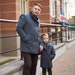 Father and Son Matching Coats Winter Grey Cashmere Coats - Etsy