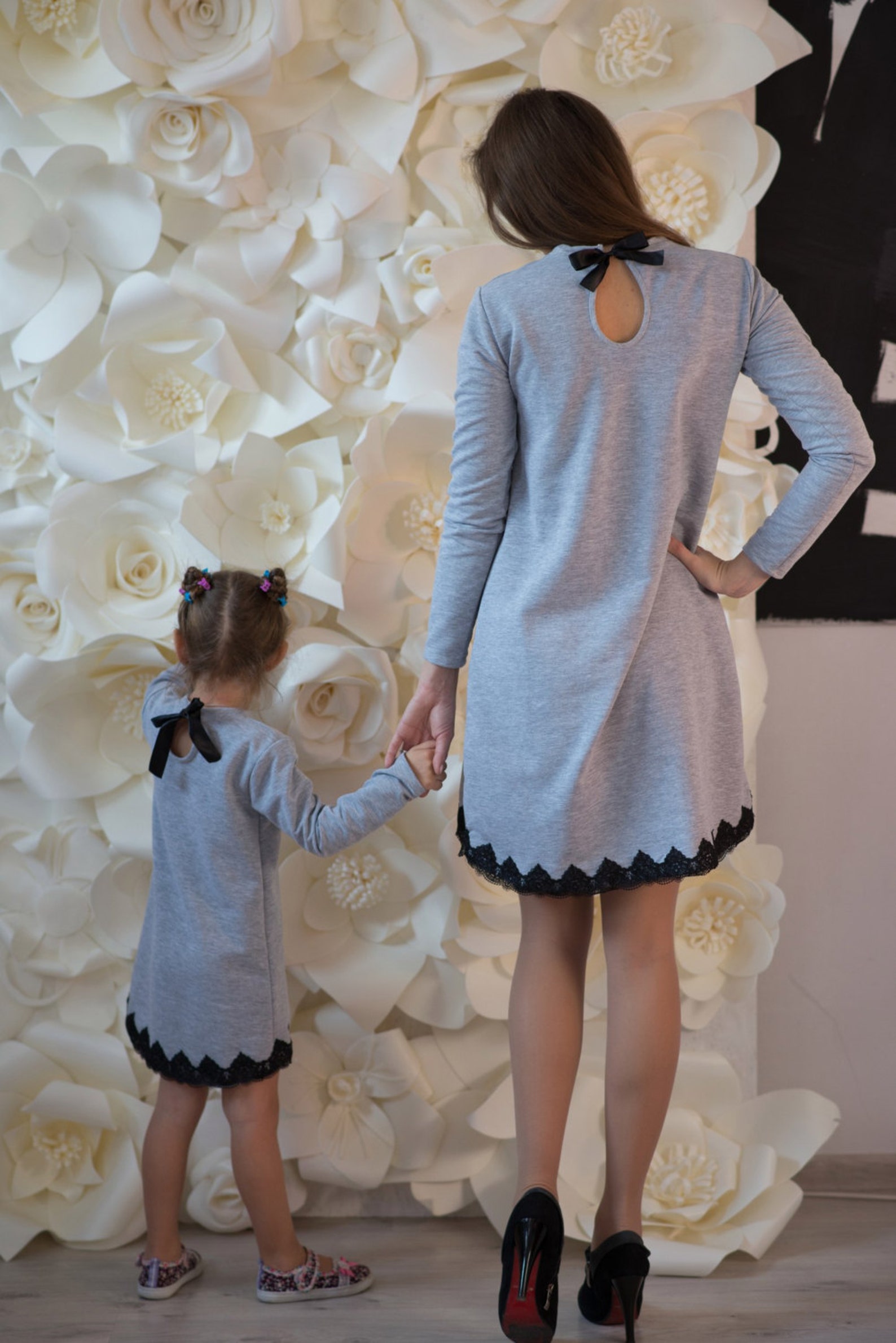 Spring Matching Dresses Mother and Daughter Matching Outfit - Etsy