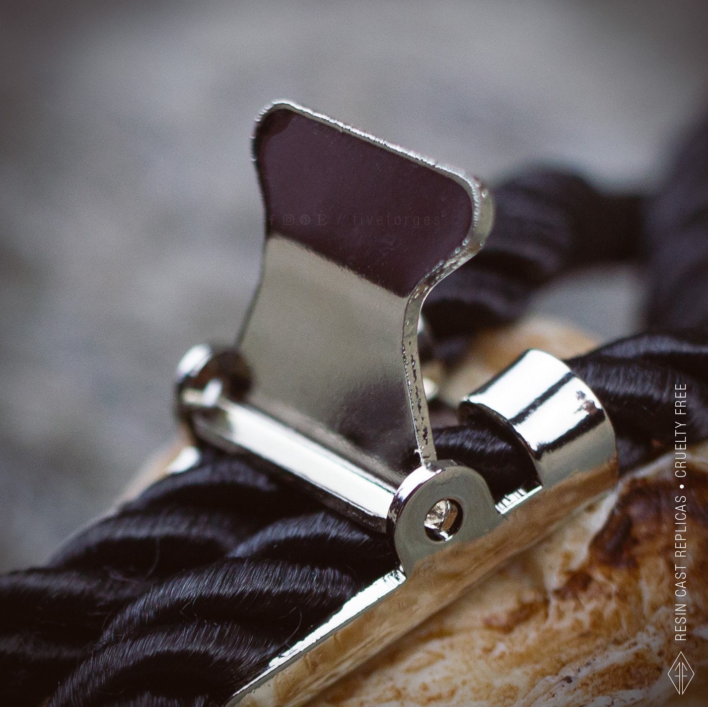 Wolf Skull Bolo Tie, Resin Replica Hand Painted, Gothic Steampunk Texan ...