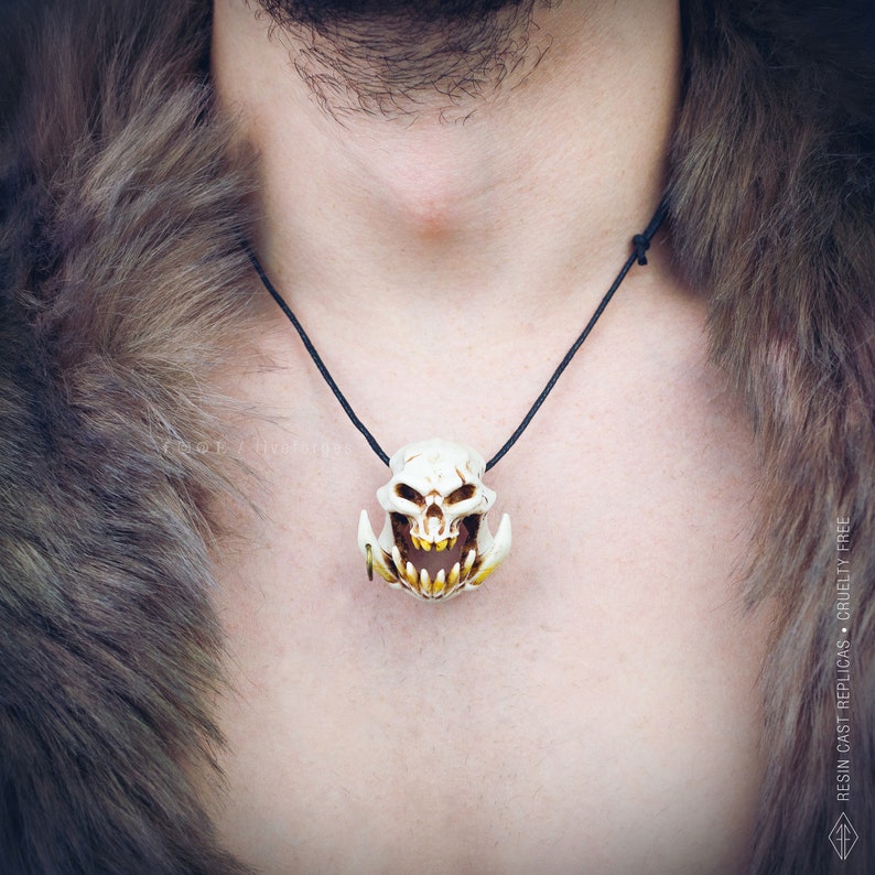 Ogre Skull Necklace World of Warcraft Inspired Resin Replica - Etsy