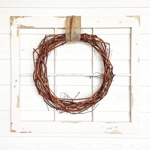 Small Painted Farmhouse Window Frame Wedding Decor Rustic - Etsy