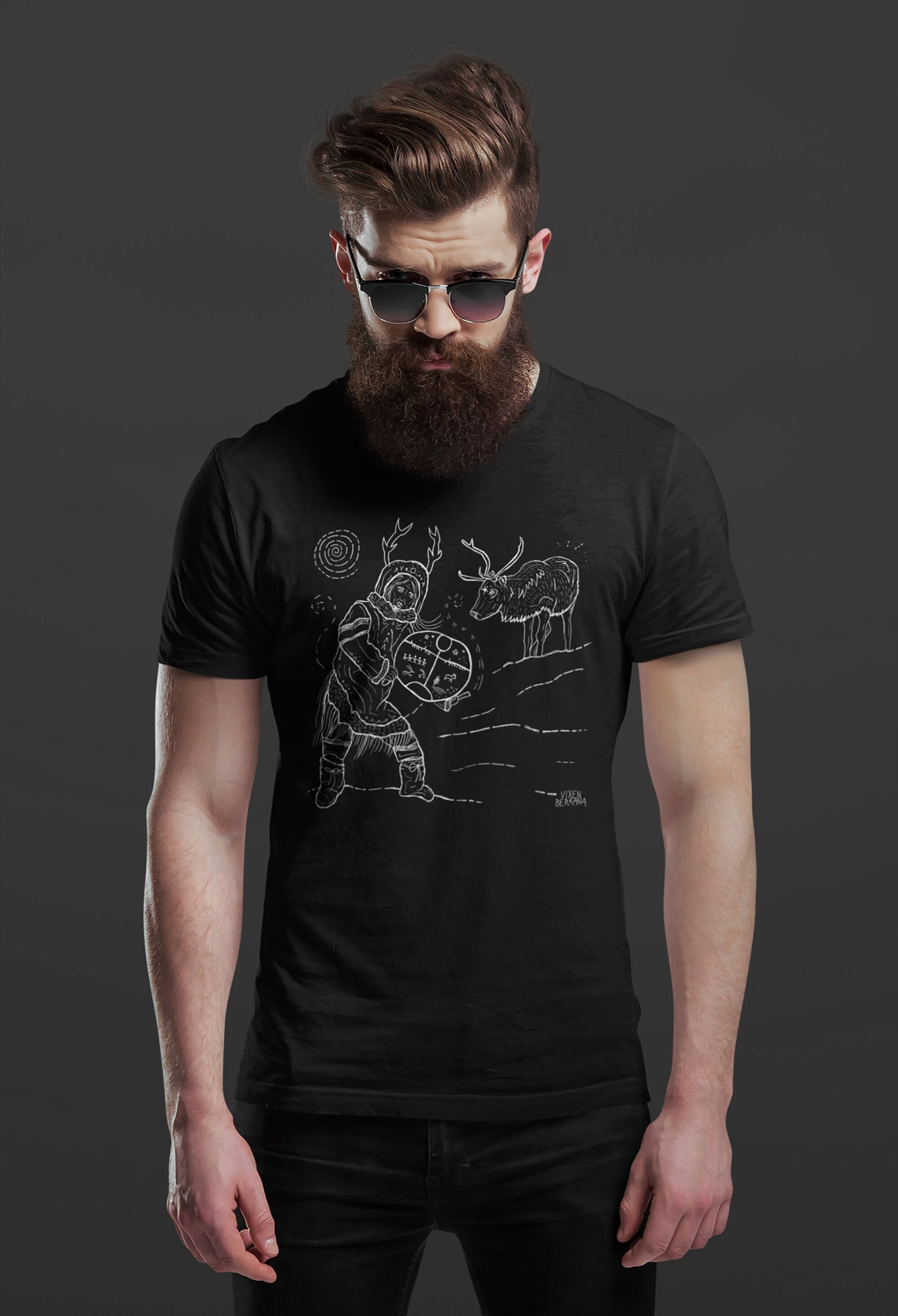 THE ANGAKOK Inuit Shaman Shirt Unisex T-shirt Shaman - Etsy UK