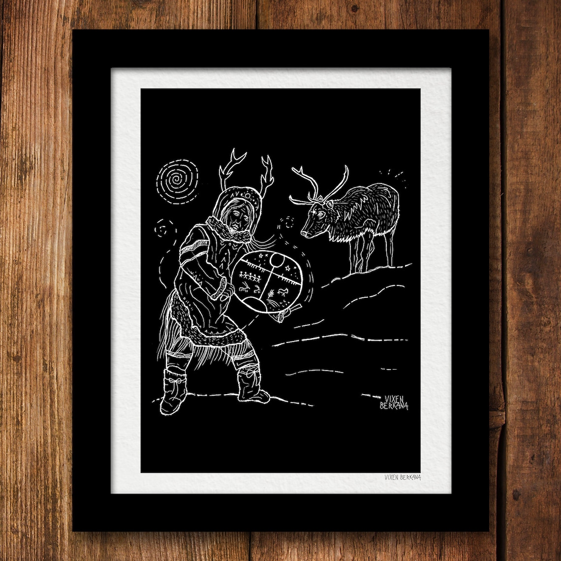ANGAKOK Inuit Shaman Print Spirit Guide Occult Wall Art | Etsy