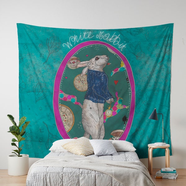 Follow the White Rabbit - Etsy