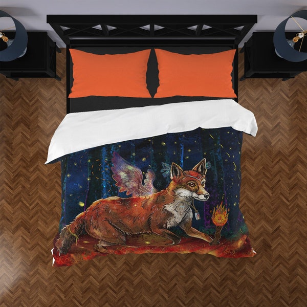 Fox Bedding - Etsy