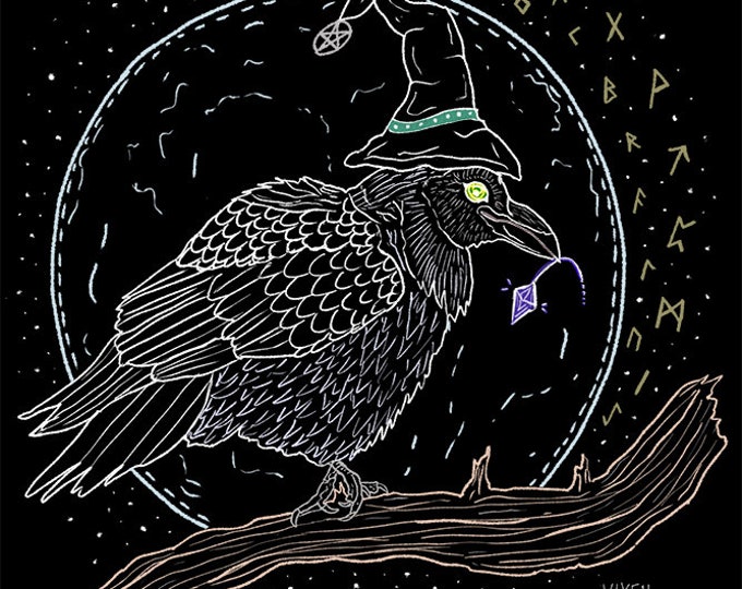 Witchy Art Castle Art Witch Aesthetic Halloween Art Occult Art Gothic ...