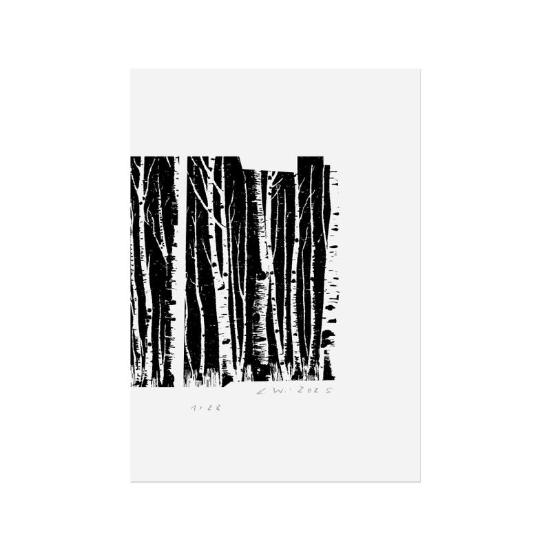 Signed Numbered Woodcut - Etsy UK