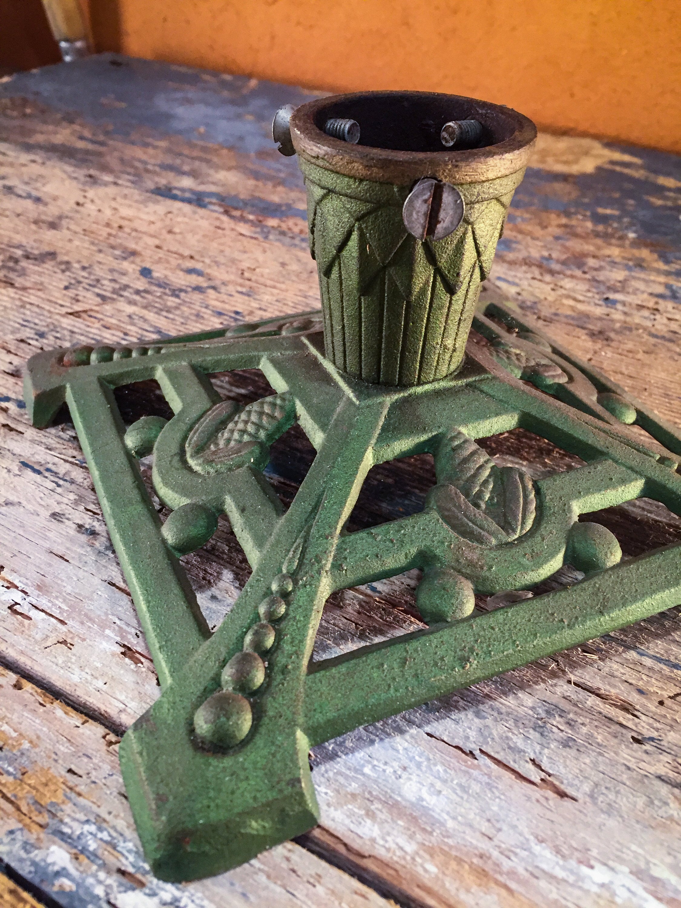 Christmas Tree Stand, Cast Iron Tree Stand - Etsy